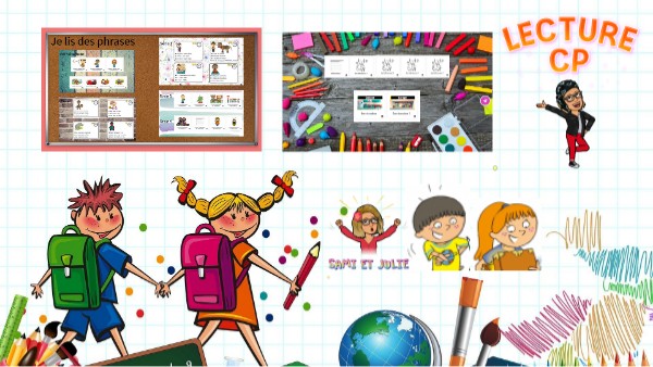 Lecture compréhension CP | Genially