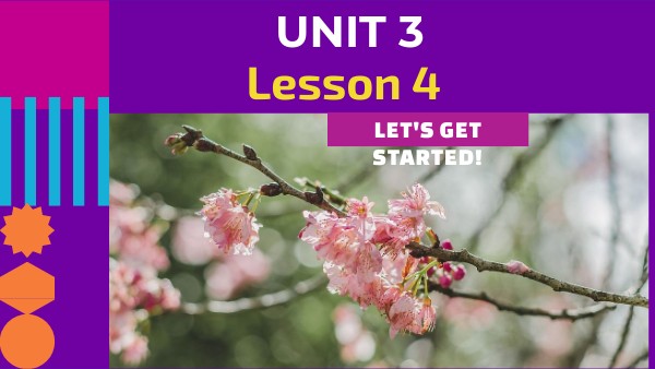 Unit 3 Lesson 4 Genially