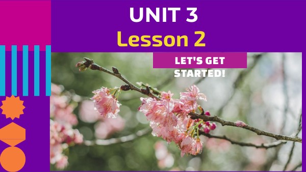 UNIT 3 Lesson 2