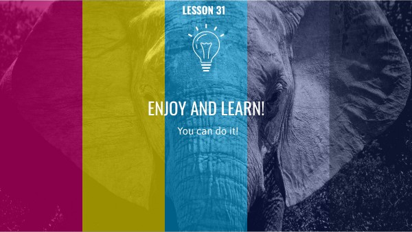 Lesson 31