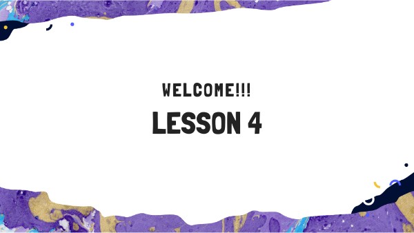 PART 1_ LESSON 4 - UNIT 2 | Genially