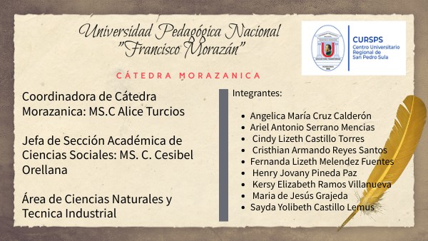 Catedra Morazanica | Genially