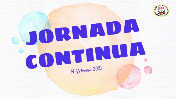 Jornada continua | Genially
