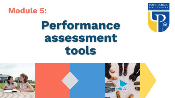 Workshop 5 PUPR Performance assessment
