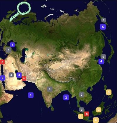 Mora i obale Azije | Genially
