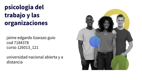 psicologia del trabajo y las organizaciones