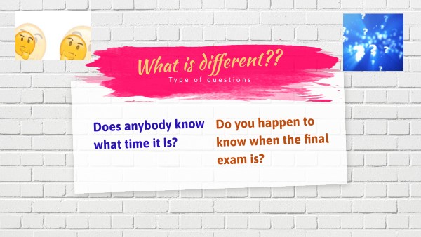 Indirect Questions | Genially