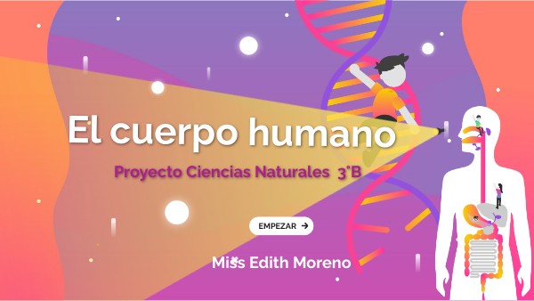 CIENCIAS: PROYECTO EL CUERPO HUMANO 3eroB | Genially