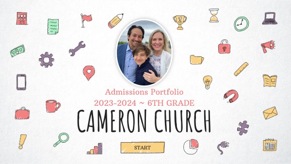Cameron Church Academic Portfolio 2023