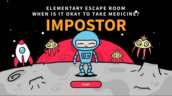 No PW - FIND THE IMPOSTER! - Elementary Escape Room | Genially
