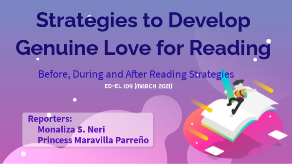 STRATEGIES TO DEVELOP GENUINE LOVE FOR READING | Genially