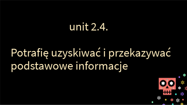 unit 2.4 speaking EC A1 | Genially