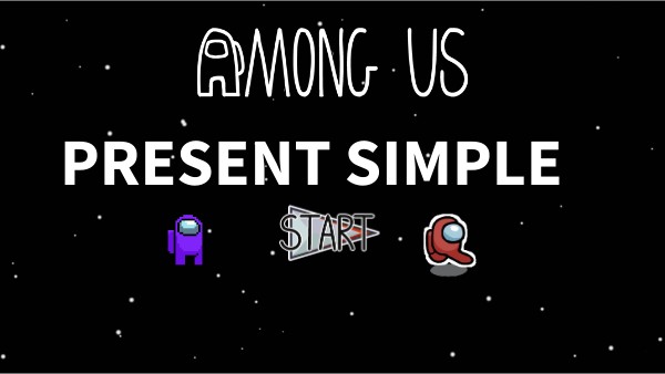 AMONG US Present simple