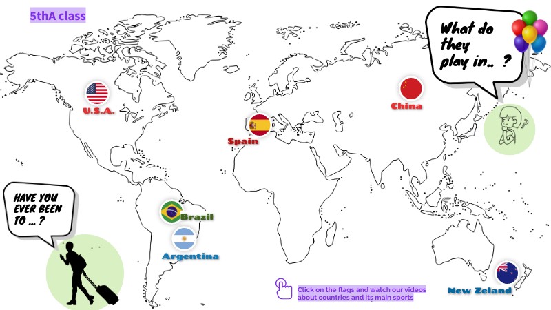 5thA World Map