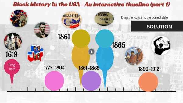 black history in the US (part 1) | Genially