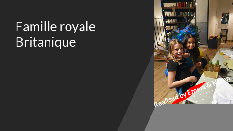 Famille royale | Genially