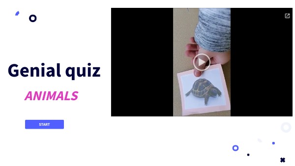 GENIAL QUIZ ANIMALS | Genially