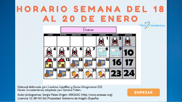 SEMANA DEL 18 al 20 de enero | Genially