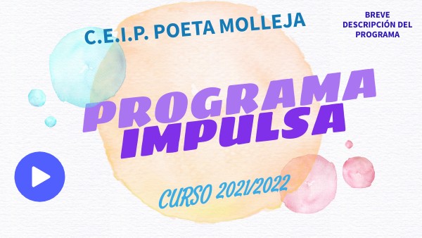 Programa Impulsa 2021/2022 | Genially