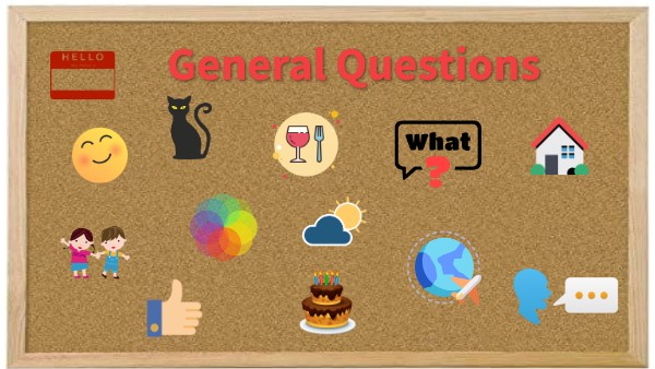 General Questions in English | Genially