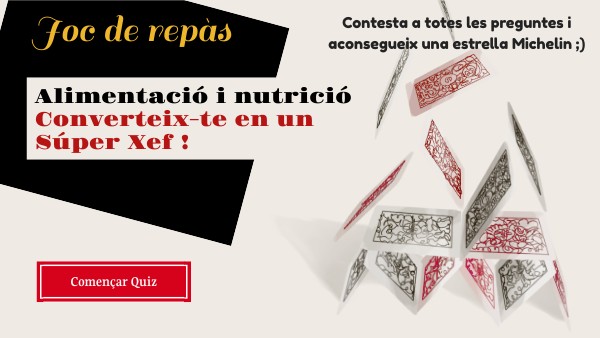 Unitat 2 Alimentació i nutrició (repàs)