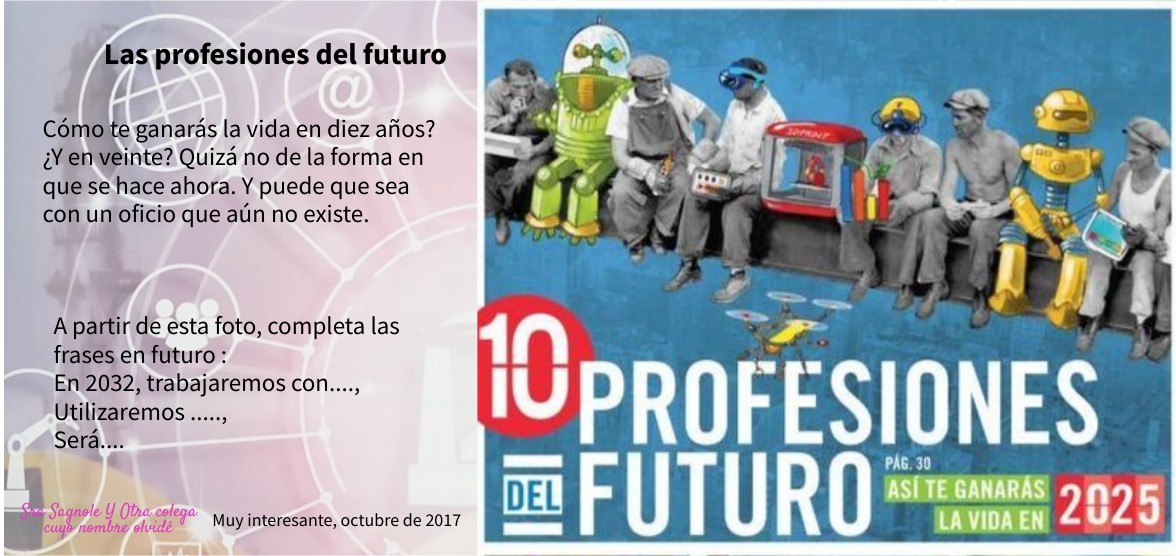 Mag 1LVC - unidad 4 : profesiones del futur | Genially