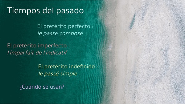 Mag conjugaison tiempos del pasado usos | Genially