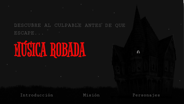 RETO 3 ESCAPE ROOM: MÚSICA ROBADA | Genially