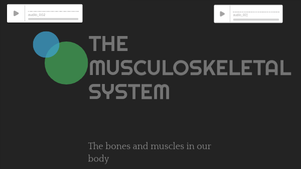Interaction and health/ lesson 6/ musculoskeletal system/ 4th grade