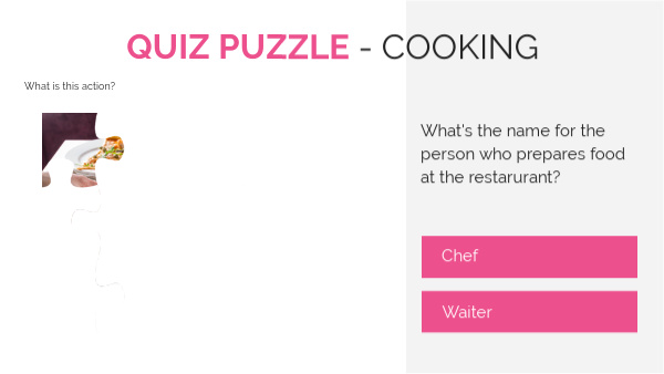 cooking puzzle