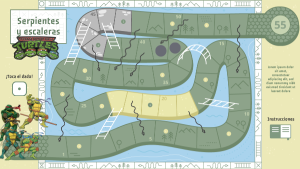 Serpientes y escaleras lengua | Genially