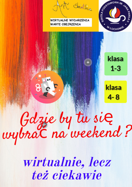Wirtualne wydarzenia - świetlica Sp Łochowo | Genially