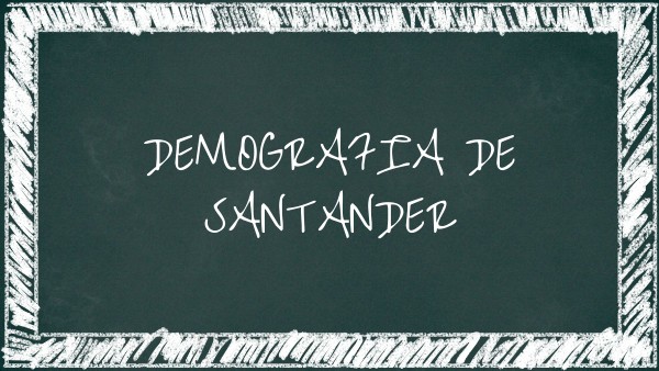 demografia de santander
