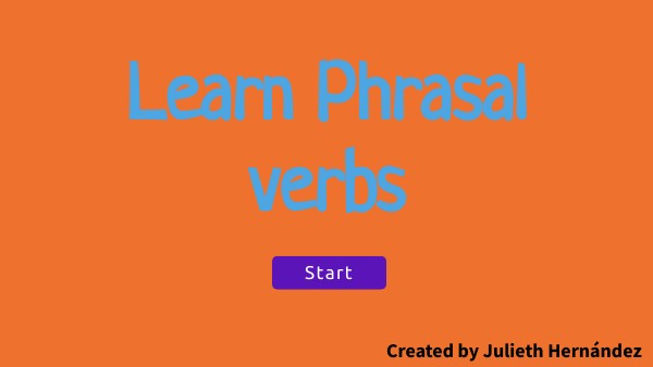 Phrasal Verbs | Genially