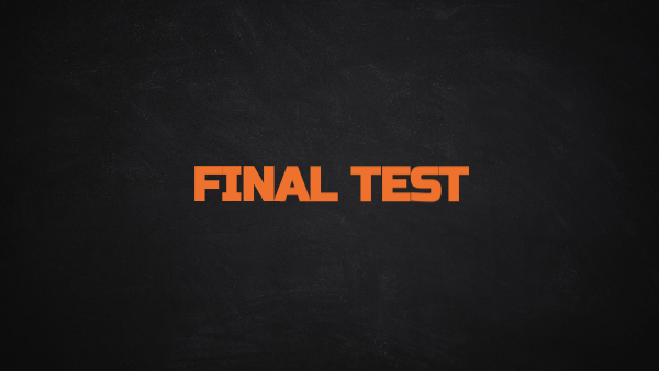 FIFTH LEVEL FINAL TEST A