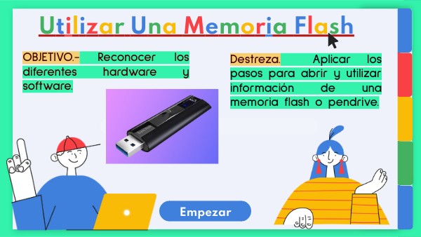 Clase 5 Cuarto Grado Utilizar una memoria Flash (Sem 7Junio-11Junio)
