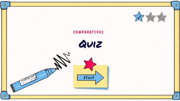 COMPARATIVE AND SUPERLATIVE QUIZ