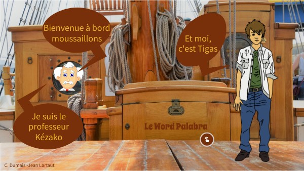 Exploration dans le dictionnaire | Genially
