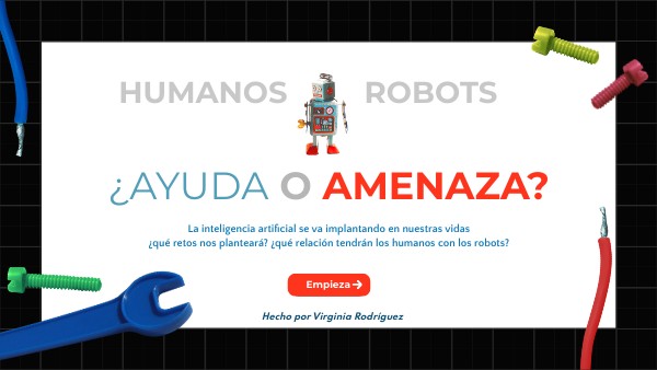 Humanos y robots | Genially