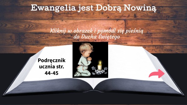 Ewangelia jest Dobrą Nowiną | Genially