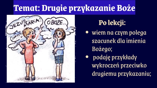 Przykazanie 2- św. Wojciech kl 7 | Genially