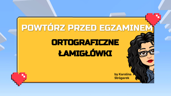 ortografia dla 8 | Genially