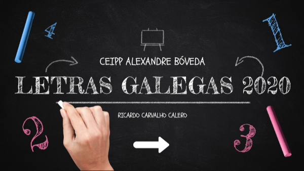 LETRAS GALEGAS 2020 | Genially