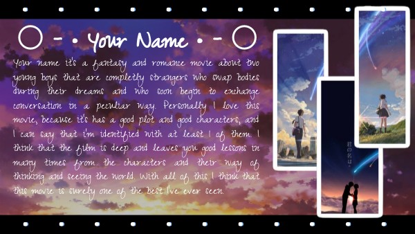 Your name review