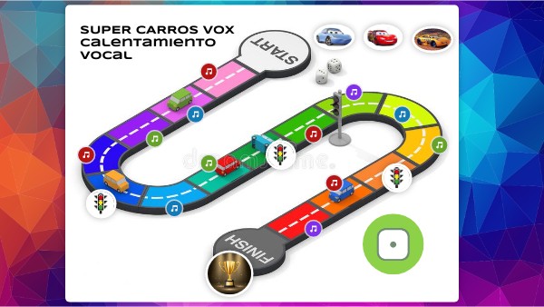 Super carros Vox Calentamiento vocal | Genially