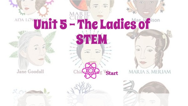 Unit 5 - The Ladies of STEM | Genially