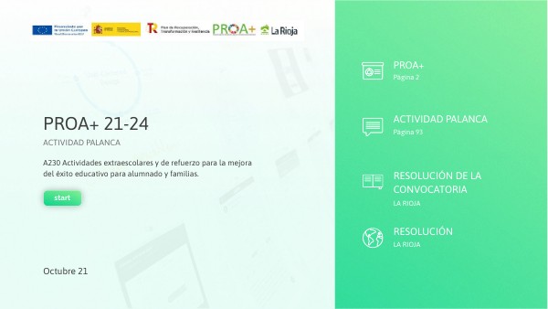 PROA+ 21-24 | Genially