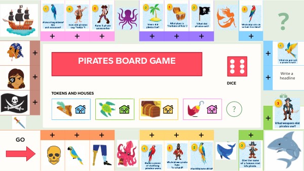Pirates Board Game | Genially
