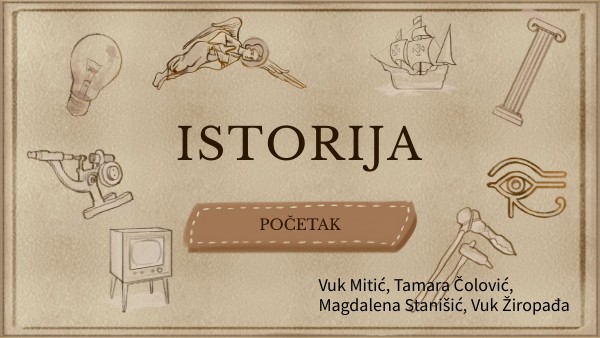 Istorija | Genially
