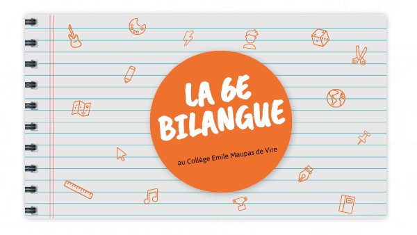 La 6ème bilangue au collège Emile Maupas | Genially